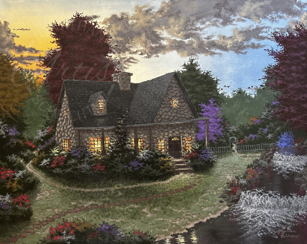 Glorious Evening (16″ x 20″) - Jonathan Schlichter Artist